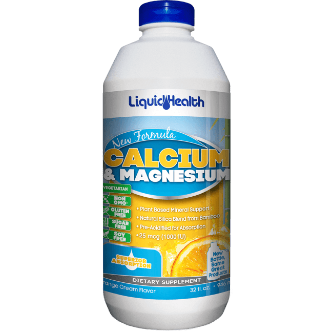 Liquid Health - Calcium & Magnesium - 32 fl. oz. - Walmart.com ...