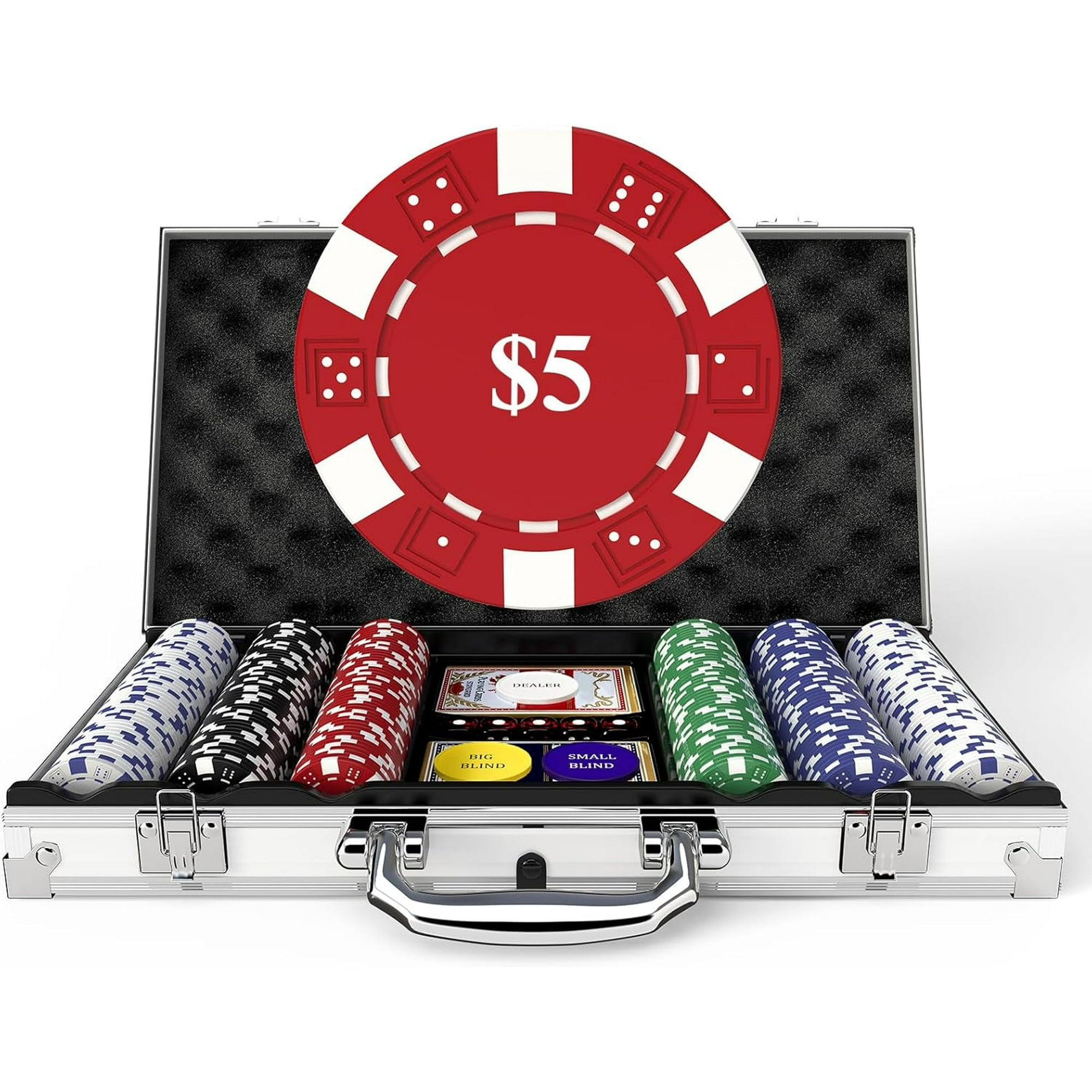 Click here for Heitok 300-Piece Poker Set With Denominations  11.... prices