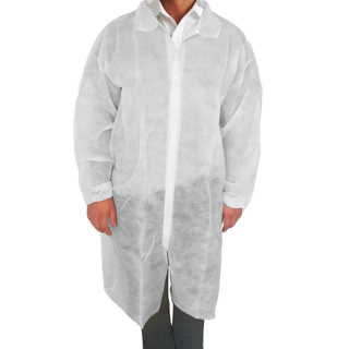 Red Kap Men's Long Sleeve Lab Coat - Walmart.com