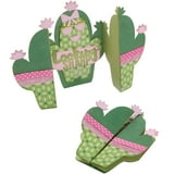 Sizzix Thinlits Dies by Jen Long 7/Pkg-Cactus Fold-A-Long Card - Walmart.com