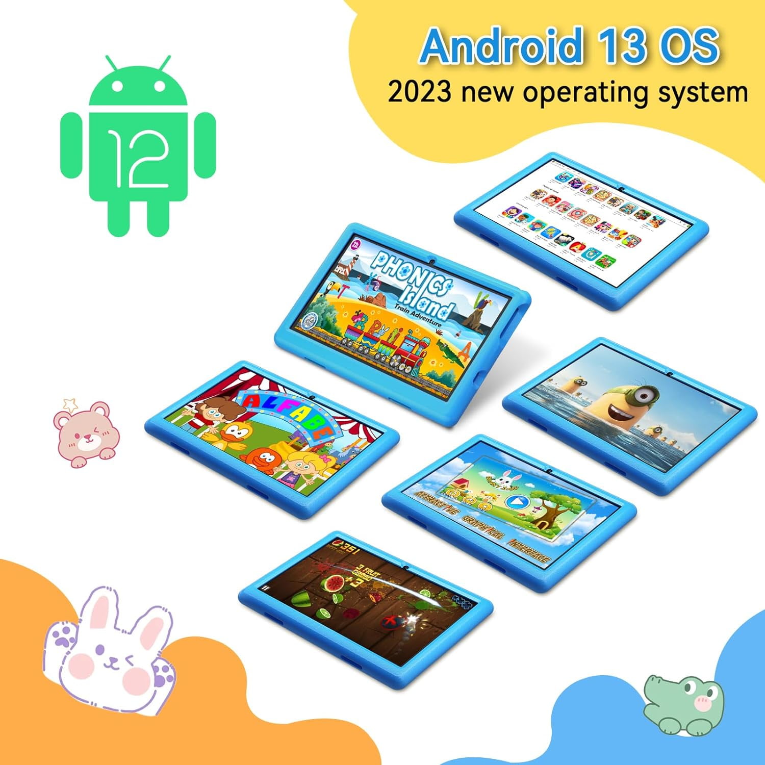 AEEZO 10.1 Inch Kids Tablet, 6GB RAM 64GB ROM HD IPS Macao | Ubuy