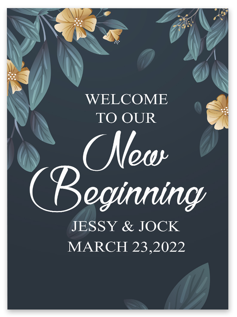 Darling Souvenir MADE WITH LOVE Personalized Welcome Sign/ Banner ...