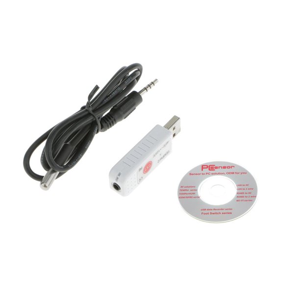 Termómetro USB Interior y Cabeza Exterior para Monitoreo Temperatura en ...