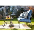 2-Piece Outdoor 3-Seater Sofa and Coffee Table Conversation Set ...