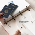 Document Organizer Binder – Premium Linen Folder System with Full ...