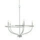 Capital Lighting 428551 Greyson 5 Light 29" Wide Taper Candle Chandelier - Black - Walmart.com