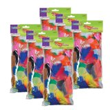 Creativity Street® Feathers, Bright Hues, 1oz, 6 packs - Walmart.com