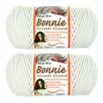 2 Pack Bonnie Macrame Cord - 4mm - 100 yd Lengths - Various Colors ...