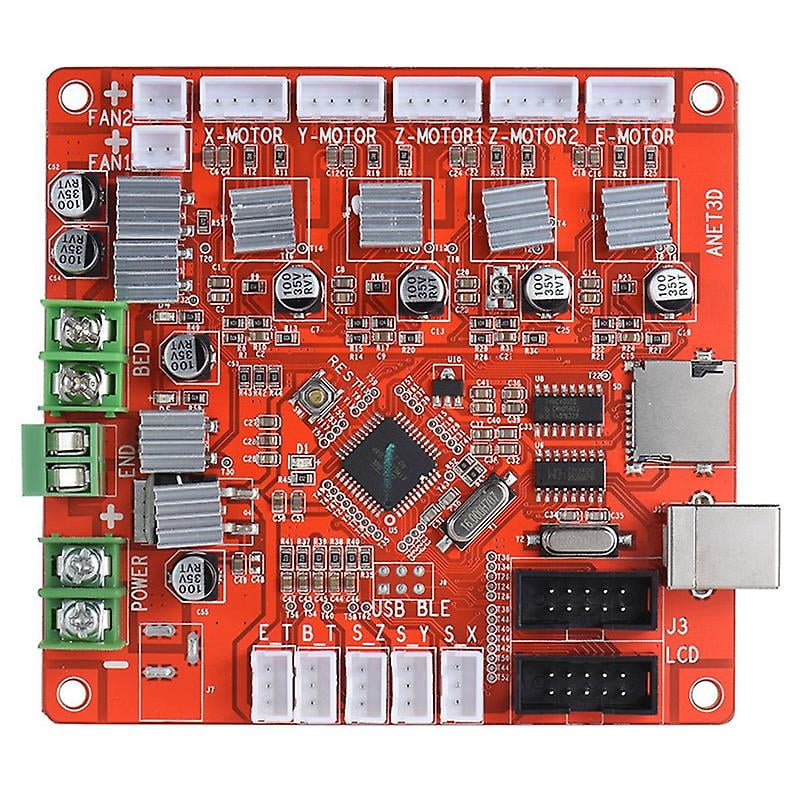 Anet A1284-base Mainboard Diy Self 3d Printer Reprap Prusa I3 Kit Afortunado Sencillez | Bodega ...
