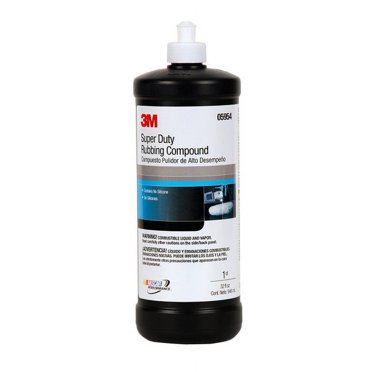 3M Super Duty Rubbing Compound, 05955, 1 gal (10.6 lb), 4 per case ...