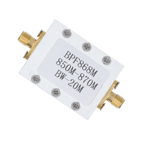 Bandpass Filter, Small Noise BPF868M Anti Interference Broadcast Filter ...