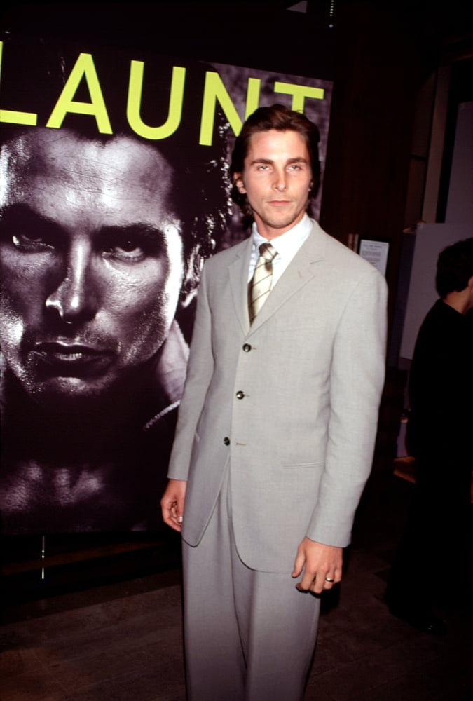 Christian Bale (Wearing Armani Suit), At Celebrating Of Flaunt Magazine ...