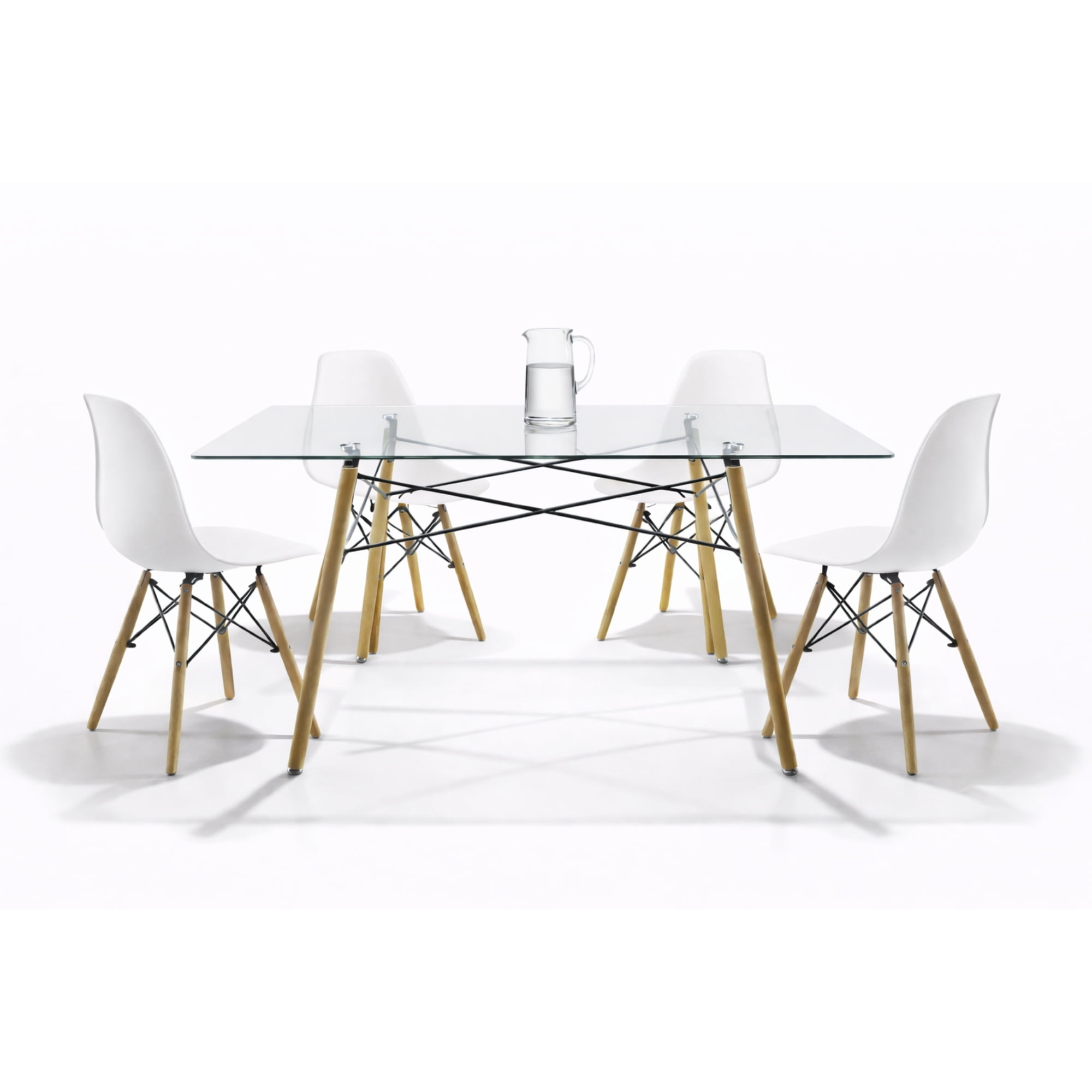 Set de 4 Sillas y Comedor Mundo In Set de 4 Sillas JM-1618 y Mesa de ...
