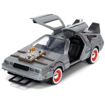 Back to The Future 1:32 Time Machine Frost Die-Cast Car, Toys for Kids ...