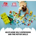 DUPLO Classic Deluxe Brick Box 10914 Starter Set - Features Storage Box ...