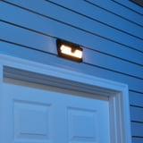Hyper Tough Solar Outdoor Motion LED Security Light with Linkable ...