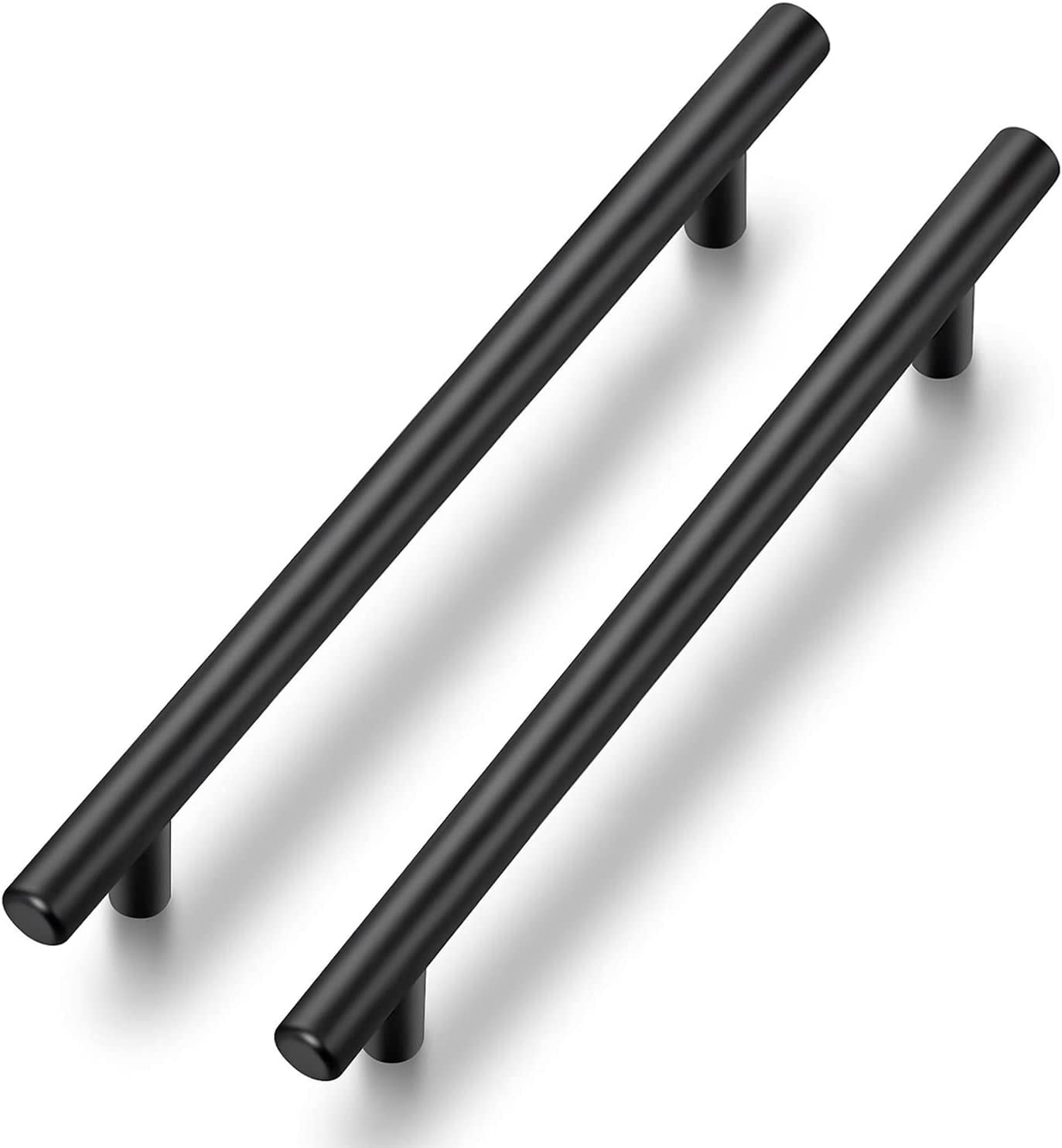 Zoizocp Black Cabinet Handles 10 Pack 6-1/4 Inch Cabinet Pulls Matte ...