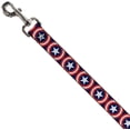 Pet Leash - Captain America Shield 4 Feet for Small Medium Large Dogs ...