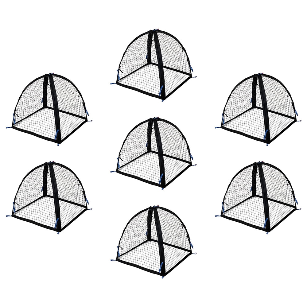 NuVue 25 In Mesh Net Pop Open Pet Animal Guard Tent Cover (7 Pack ...