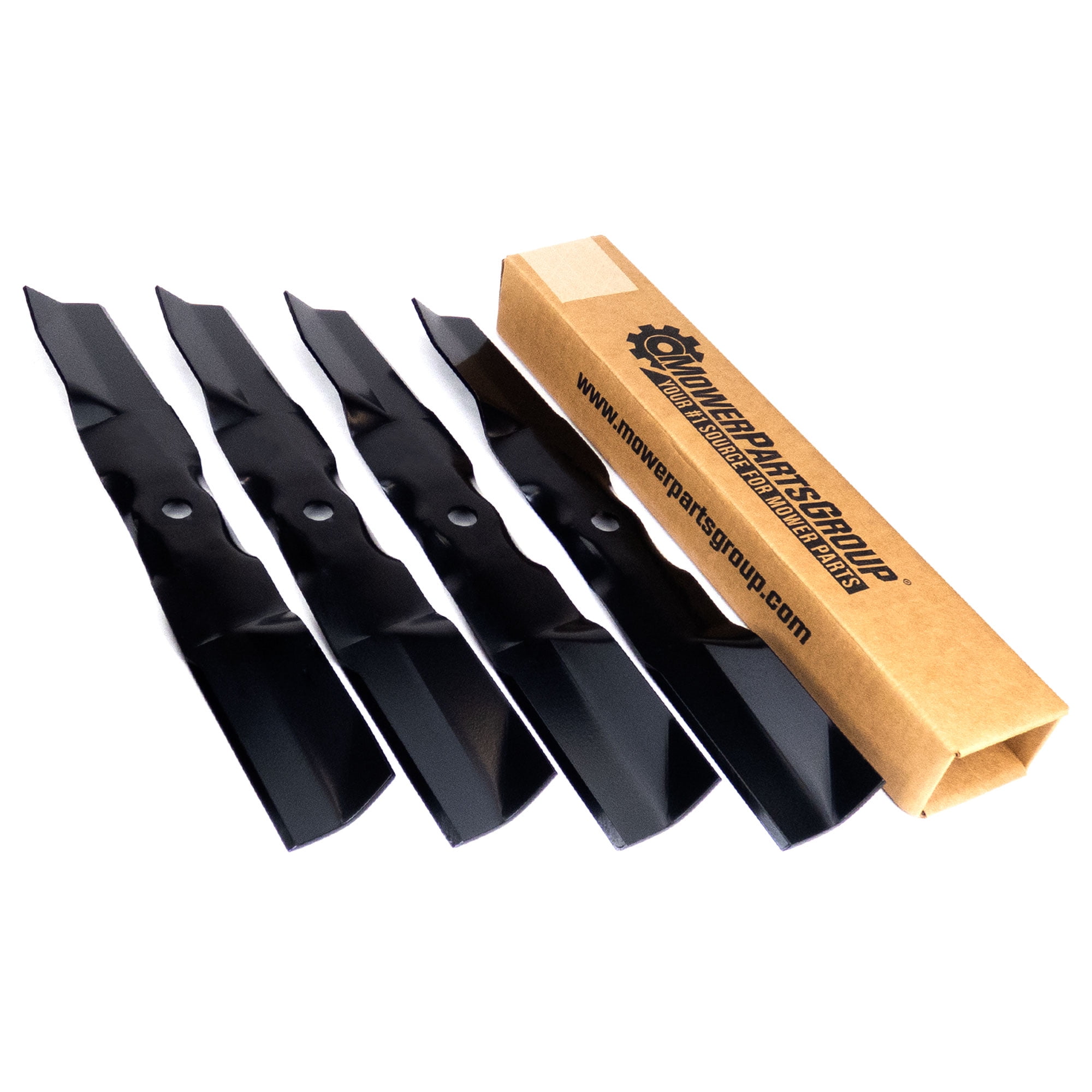 (4) Blades for John Deere 42" X350 with Accel Deck M170639, UC22008 ...