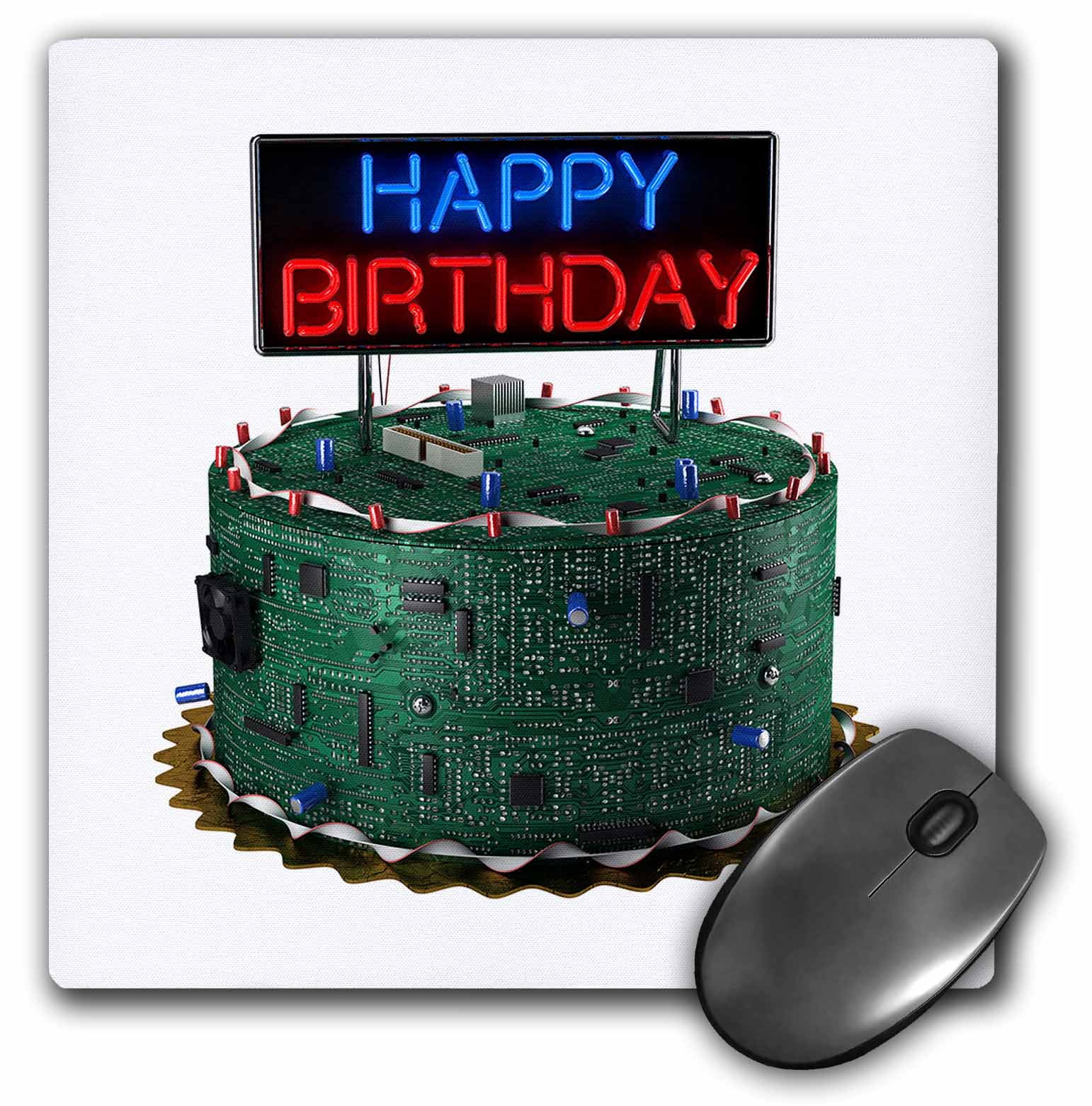 Computer Happy B Day Cake