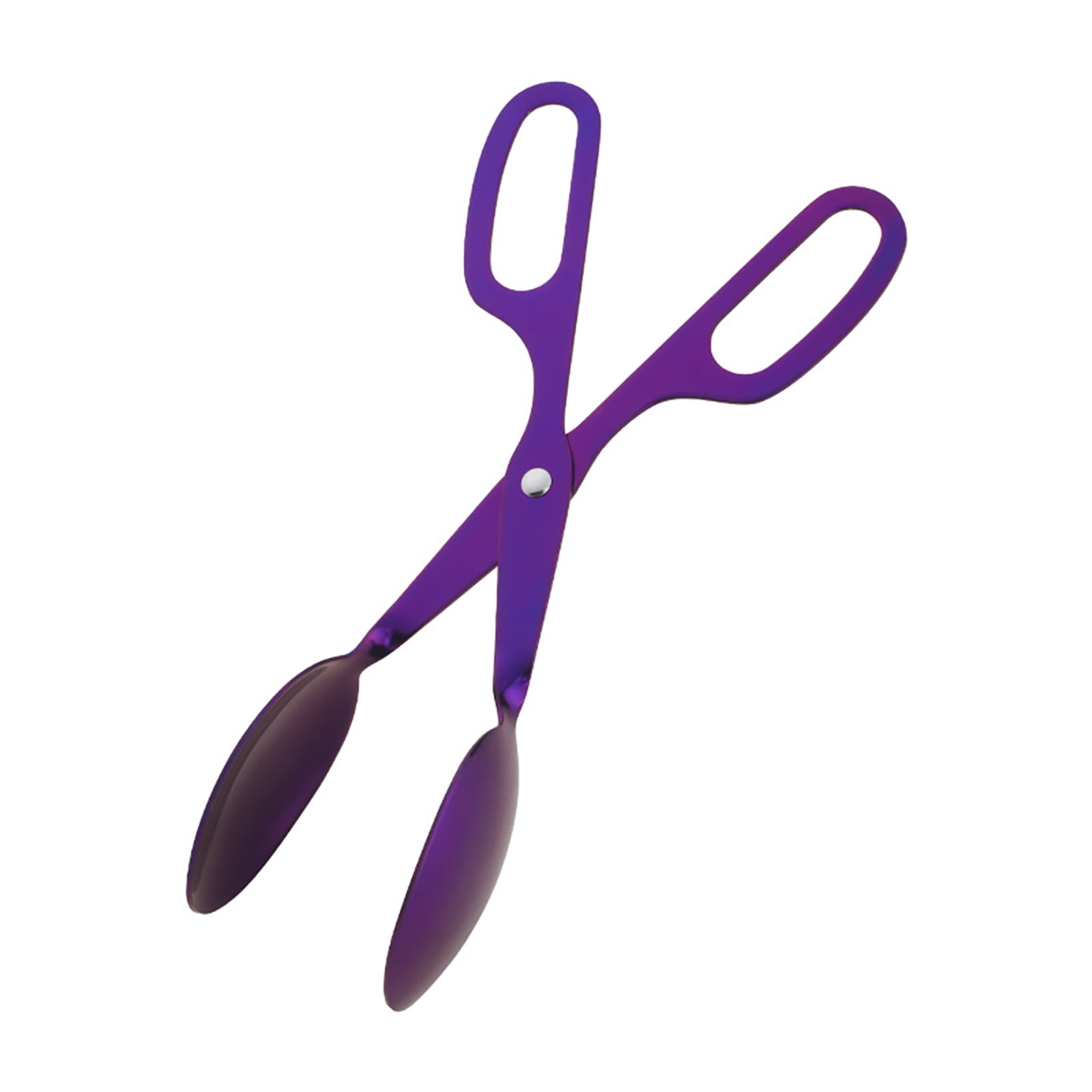 Reheyre Unique Design Food Tongs - Smooth Surface Stainless Steel Salad ...