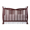 Dream On Me Violet 7-in-1 Convertible Crib Cherry - Walmart.com