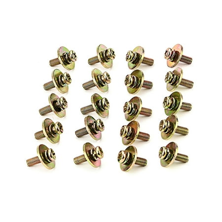 Baohd 20 Pieces Snare Drum Ear Hook Screw Round Head Metal Bolts ...