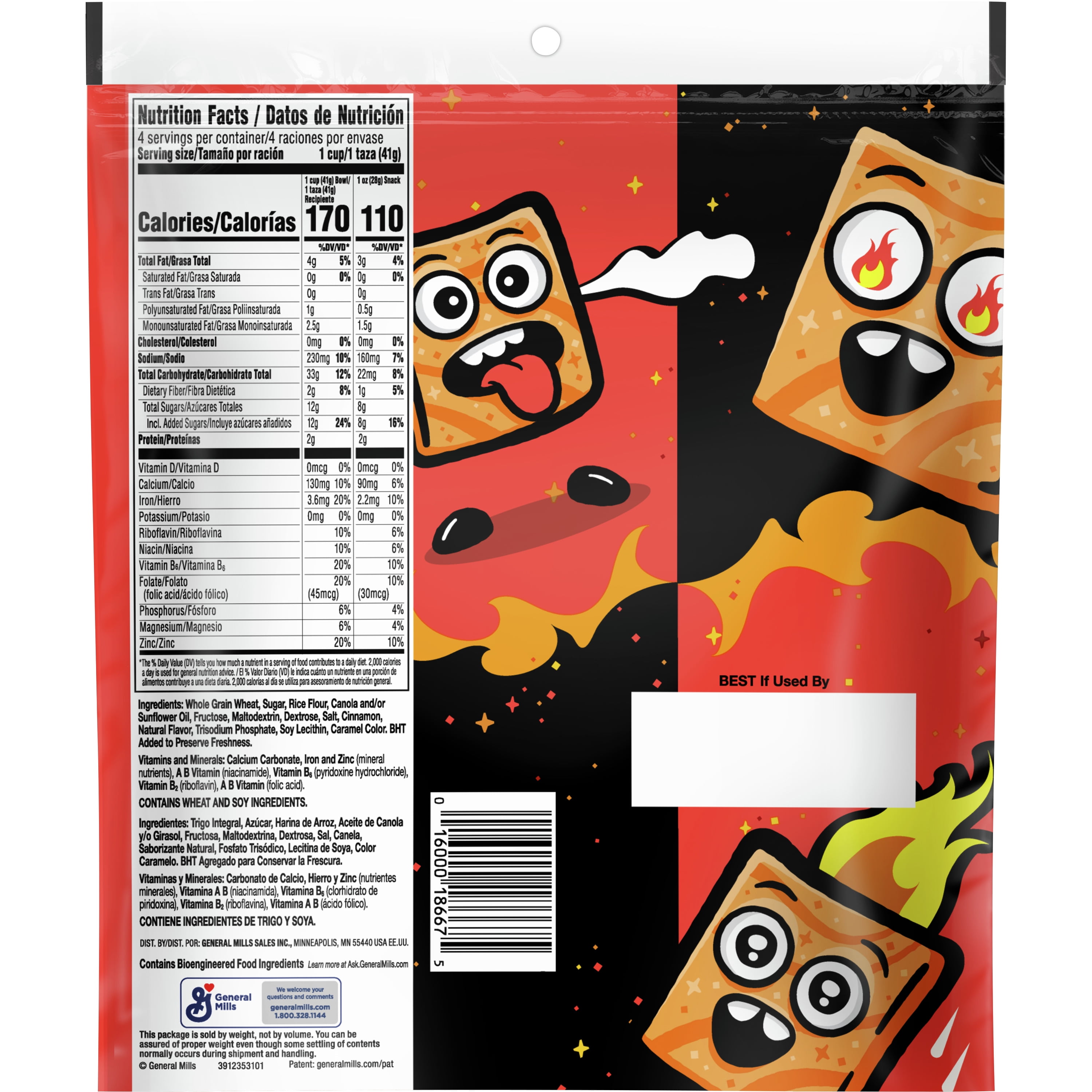 Cinnamon Toast Crunch Nutrition Facts