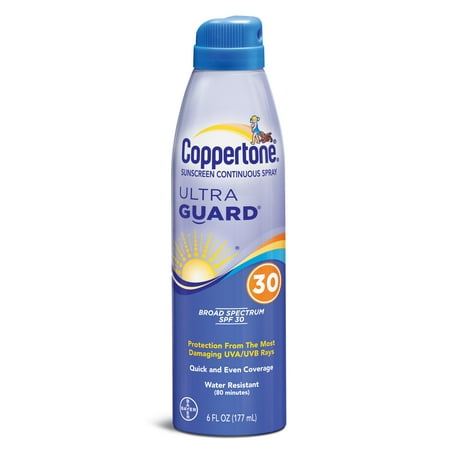 UPC 041100001429 - Coppertone UltraGUARD Continuous Spray Sunscreen SPF ...