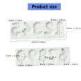 Balloon Numbers Silicone Molds Baking Tool Mousses Cake Decorating ...
