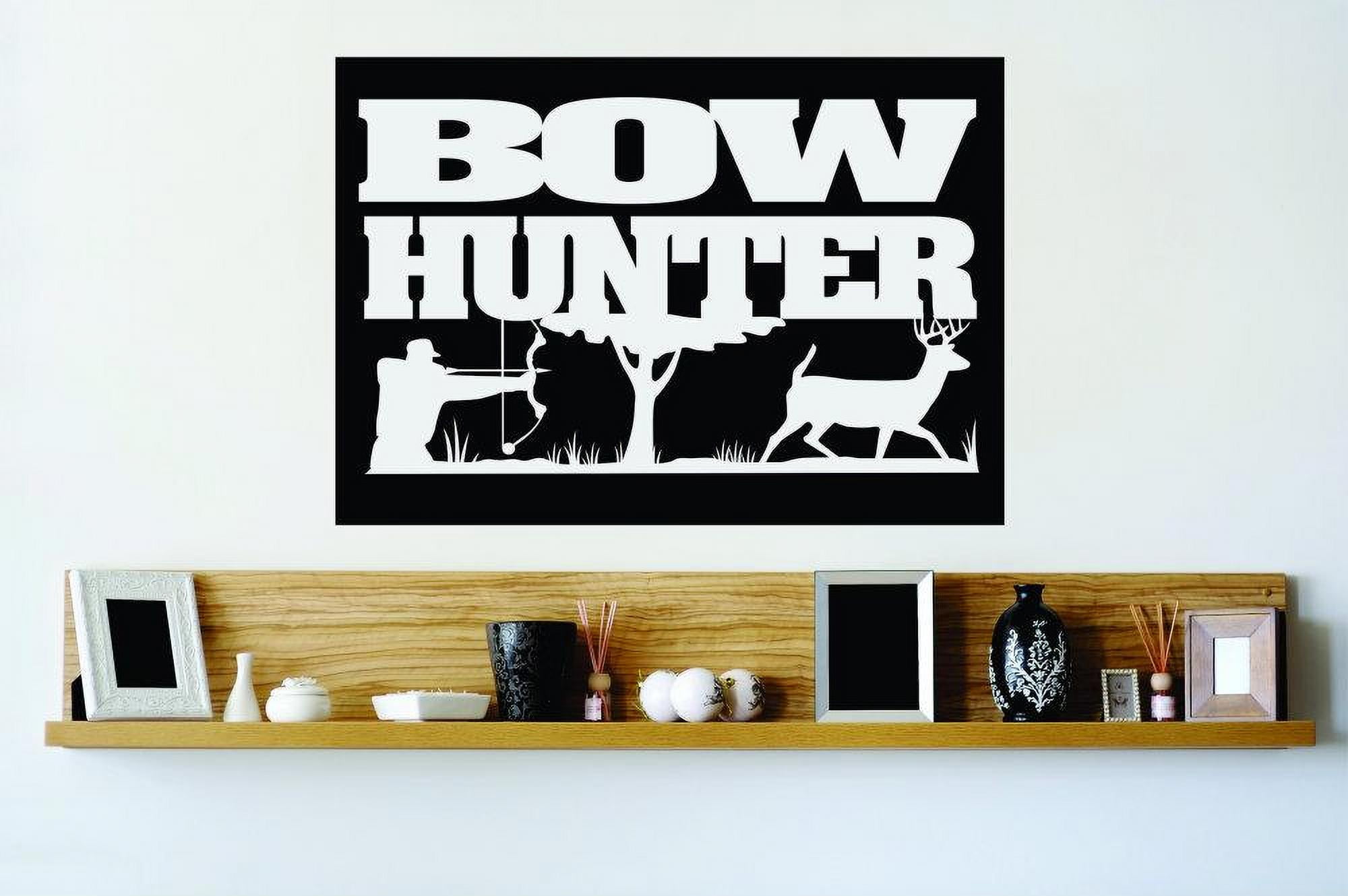 Bow Hunter Man Hunting Deer Deer Predator Doe Hunting Bow Arrow Bulls Eye Wilderness Camouflage ...