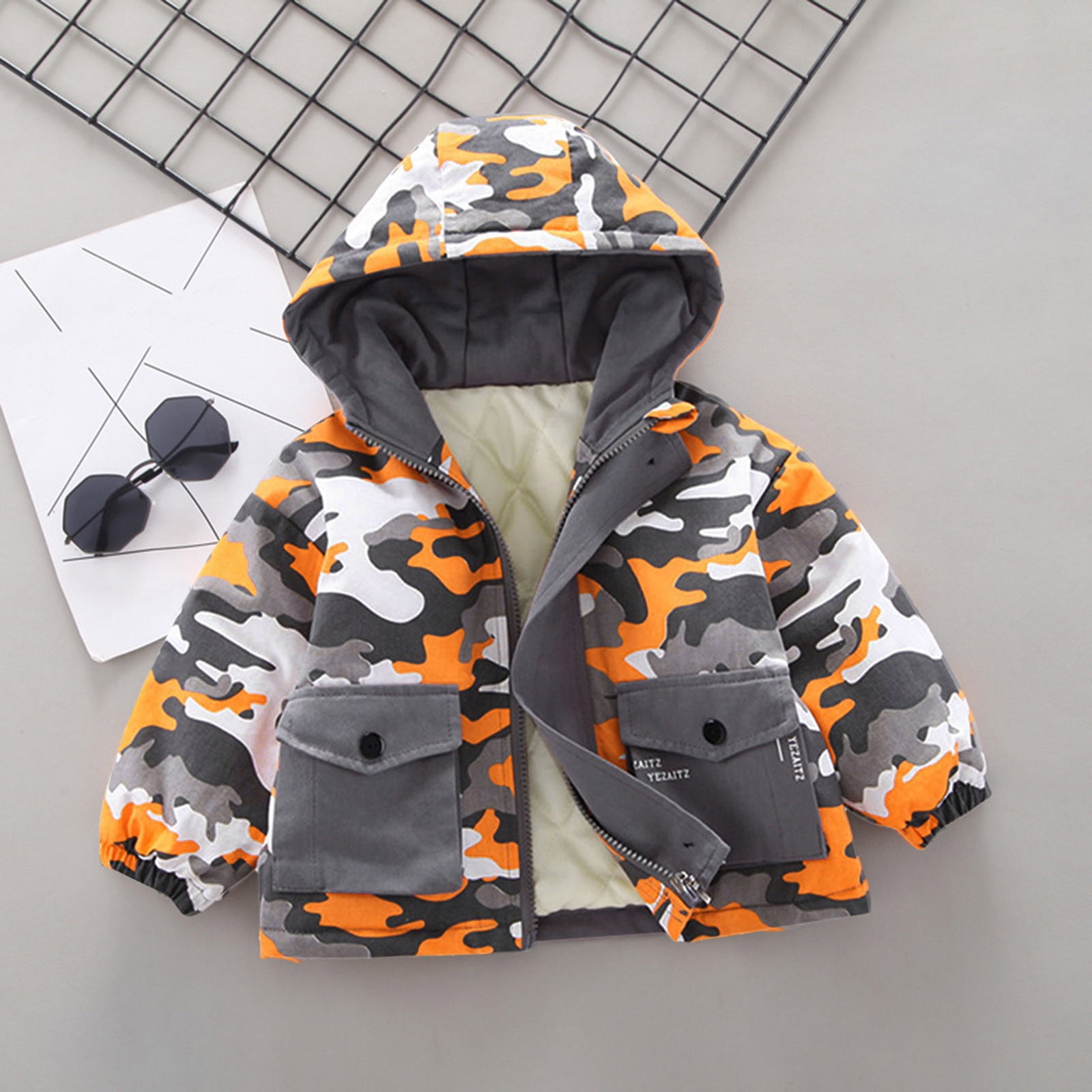 Gubotare Boys Rain Jackets Toddler Kids Children Baby Boys Girls Long ...