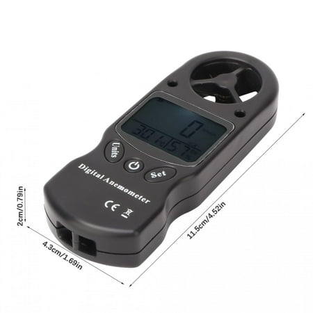 Tbest Multi-function Anemometer Digital Anemometer, For Outdoor ...