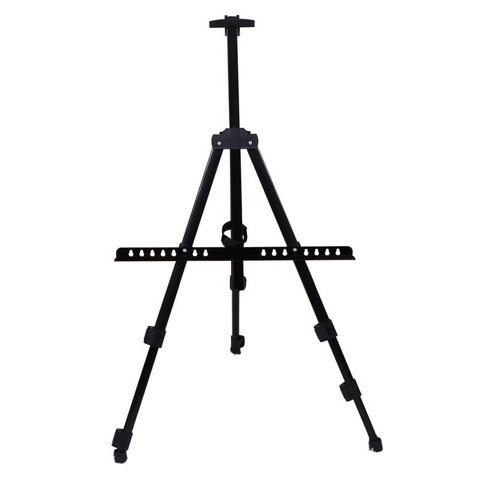 Caballete plegable portátil para artistas, trípode de exhibición de ...
