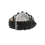 George Men's 42mm Gunmetal Case Analog Watch, Round 42mm Quartz ...