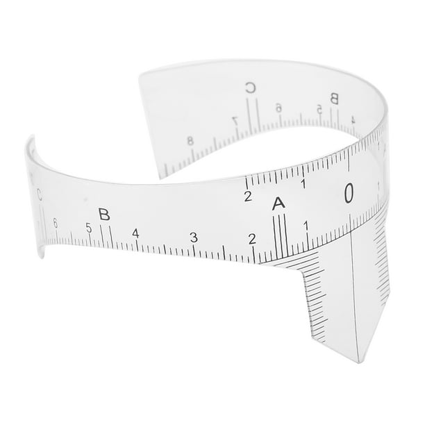Eyebrow Ruler,Professional Eyebrow Positioning Ruler Microblading Ruler ...