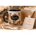 50th Birthday Mug Personalized 2D Printed 3D Effect Milestone Birthday ...