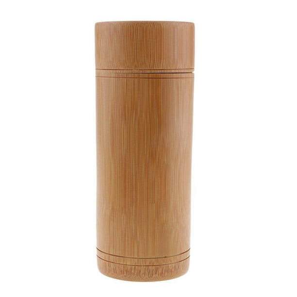 Vintage Bamboo Tea Container Caddy Canister Tea Bamboo Tea Storage Jar ...
