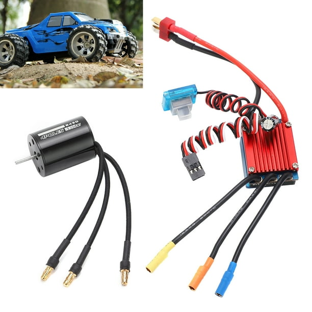 RC Brushless Motor ESC Set, 4 Poles High- Motor 2430 5800KV Brushless ...