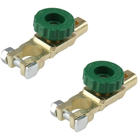 A Pair for Car Battery Clamps Lemon-Latched Battery Disconnectors ...