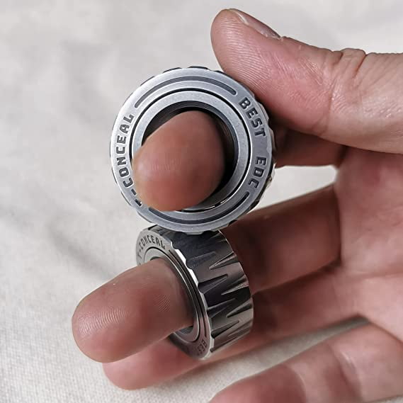 T-Conceal EDC Fidget Sliders Fidget Toys Mechanic Ring Stress Relief ...