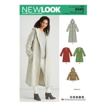 New Look Sewing Pattern 6229 Misses Dresses, Size A (8-10-12-14-16-18 ...