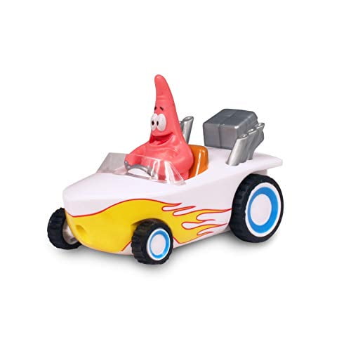 Spongebob Pull Back Patrick Hot Rod Boat - Walmart.com
