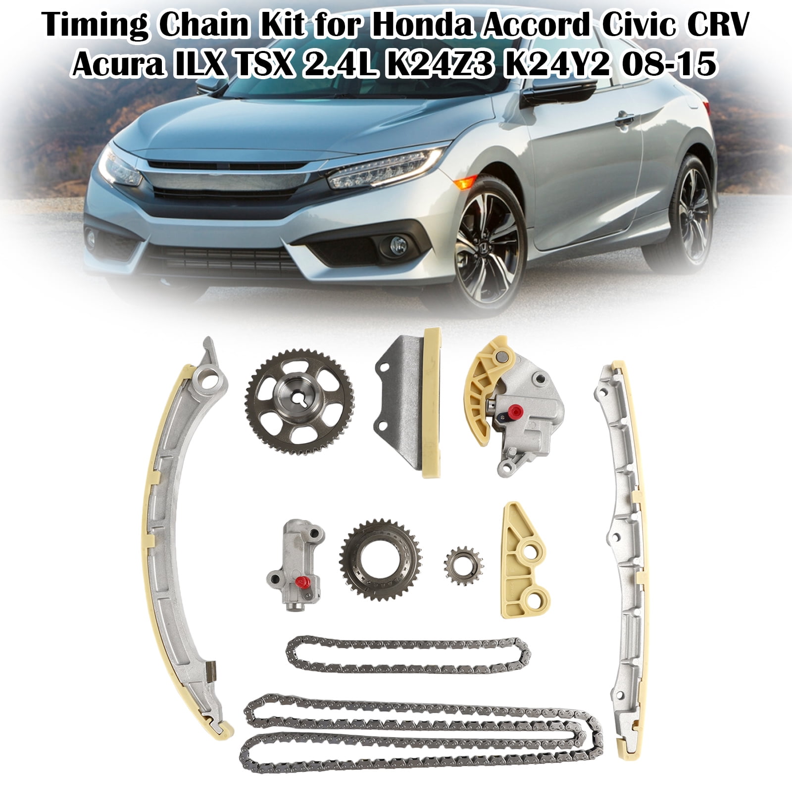 Timing Chain Kit for Honda Accord Civic CRV Acura ILX TSX 2.4L K24Z3 ...