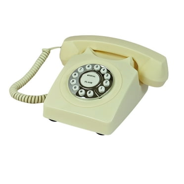 TelPal Corded Old Fashion Antique Landline Telephone Decor 1960, Wired ...