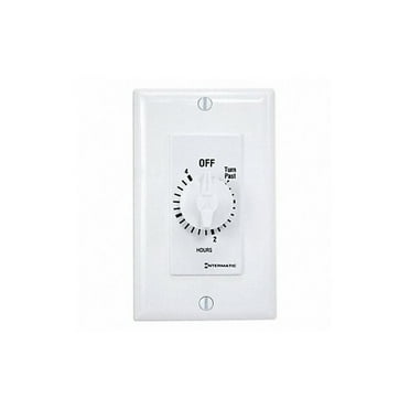 Intermatic FD6HW Spring Wound Countdown Timer, Decorator Style, 125-277 ...