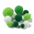 1Set Polyester Ball Decoration Pom Pom Ball For DIY Craft Lime Green 0. ...