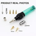 4 in 1 Portable Soldering Iron Kit, Cordless Adjustable Gas Welding ...