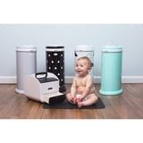 Ubbi Diaper Storage Caddy and Changing Mat, Black - Walmart.com